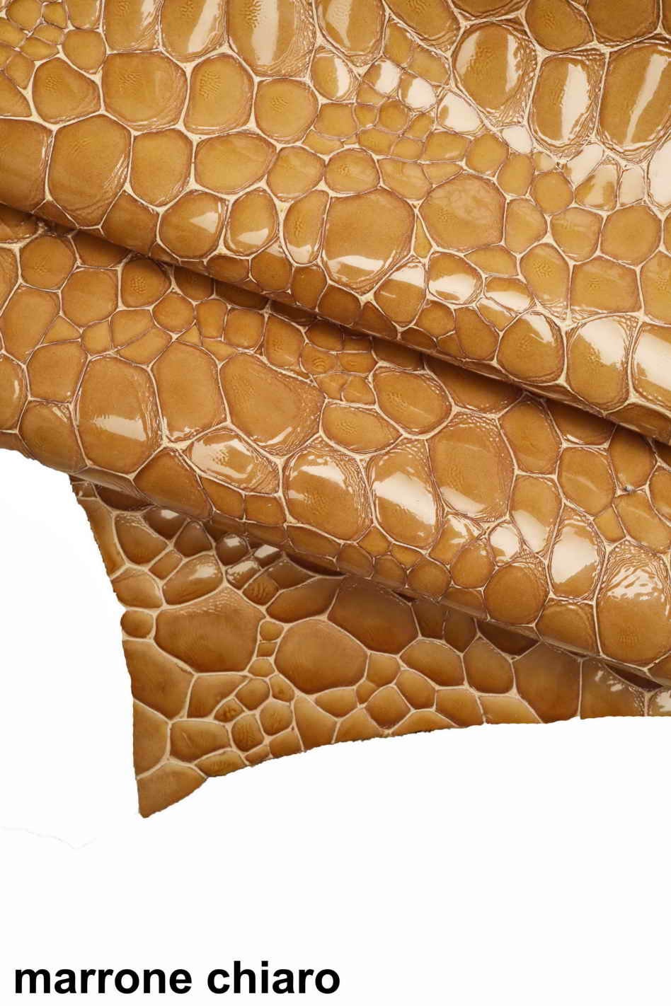 Crocodile Hides Croc Embossed Leather Hide Cream/light Brown - Etsy