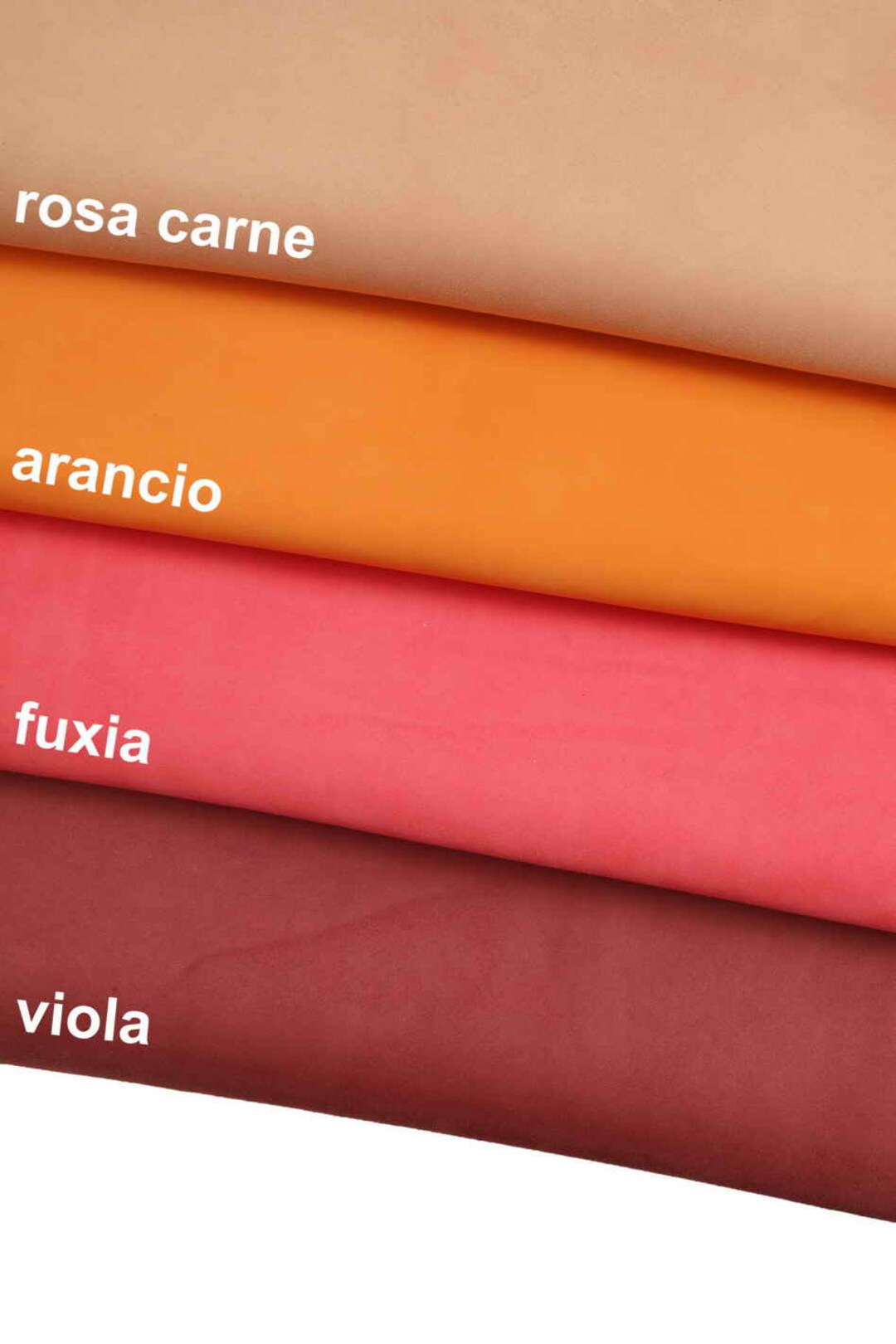 Colored Suede Leather Hides, Suede Textured Velour Goatskin B11823-TU ...