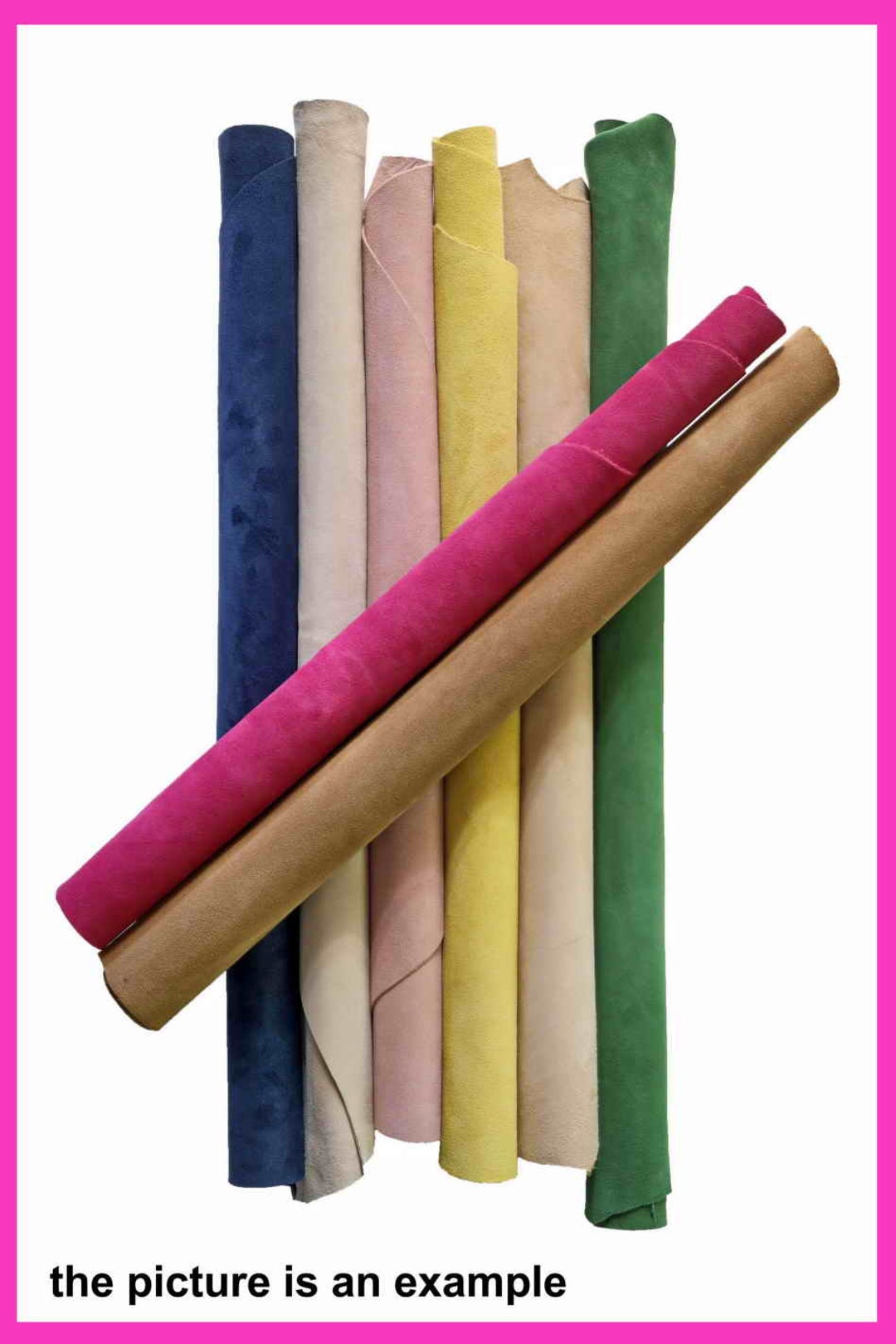 Leather SUEDE Pieces Big Size Cutouts Solid Colors, Different Tones ...
