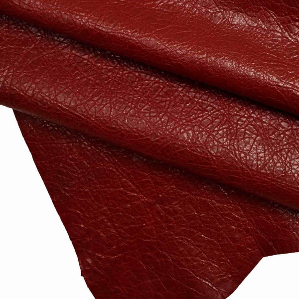 Dark Red Leather - Etsy