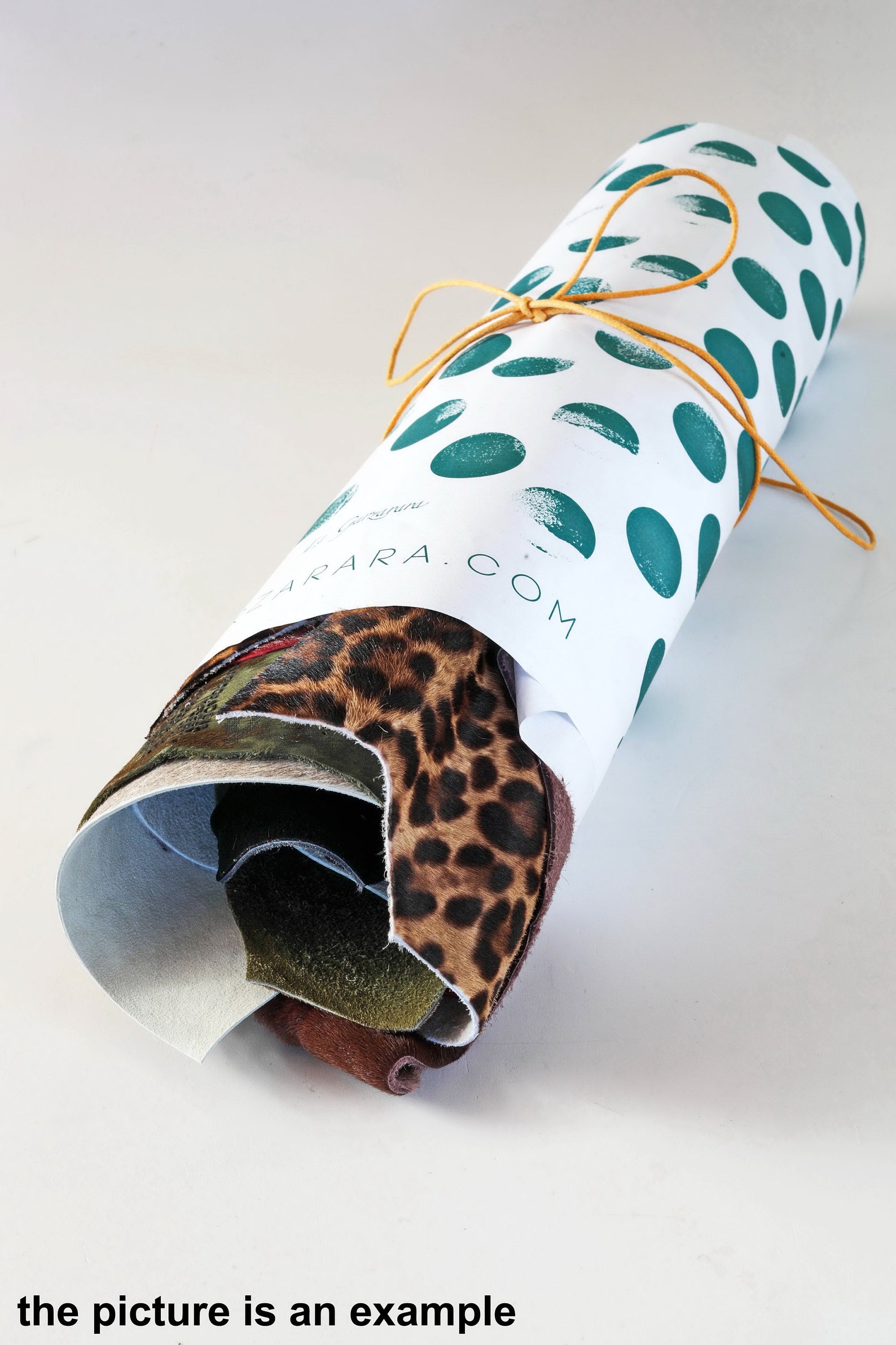 Mix HAIR on LEATHER Hide Scraps Mix of Different Colors / - Etsy