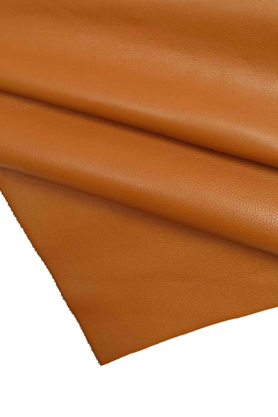 Italian leather, half calf cuoio with small grain, semi gloss, super ...