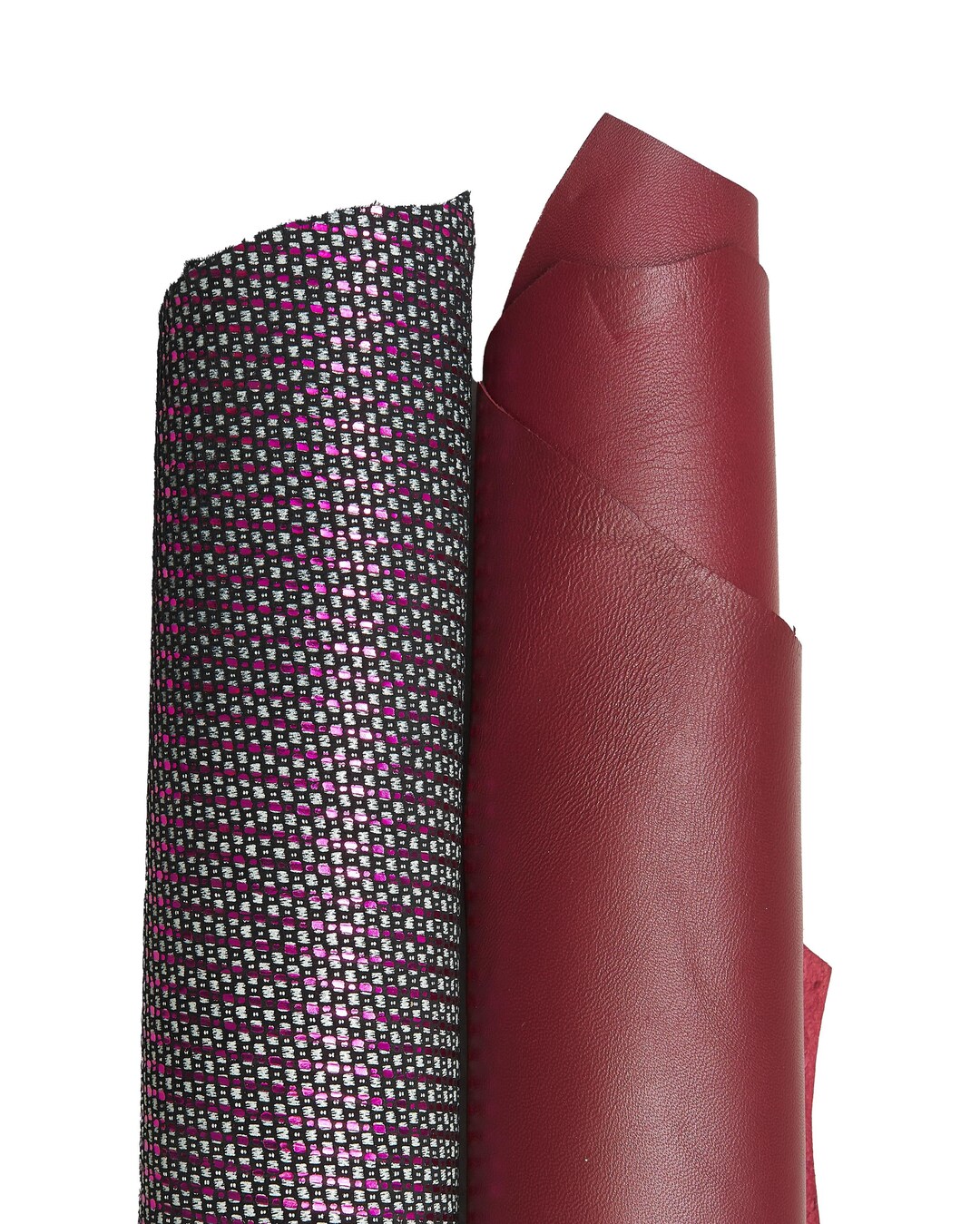 Boundle of MATCHING Skins as per Picture, White Black Fuchsia Goatskin ...