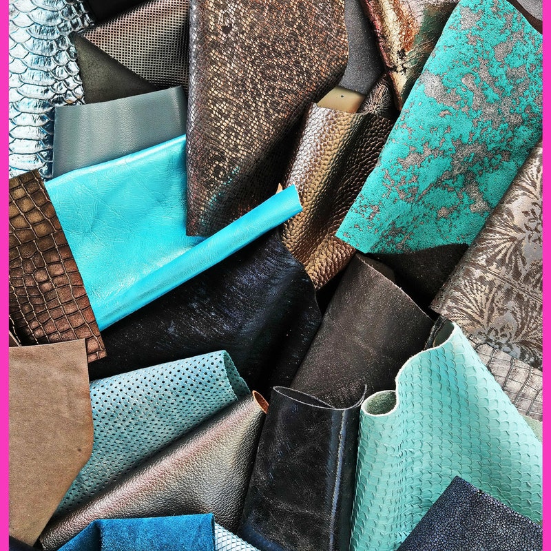 Leather Scraps - Etsy