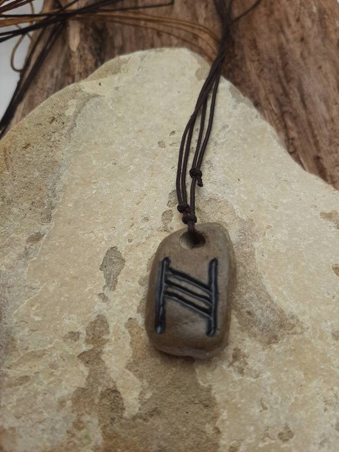 HAPPY MARRIAGE & Family,bind Rune Necklace,protection Rune Symbol,stone ...