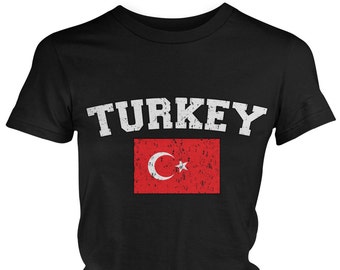 Turkish Flag T Shirt - Etsy
