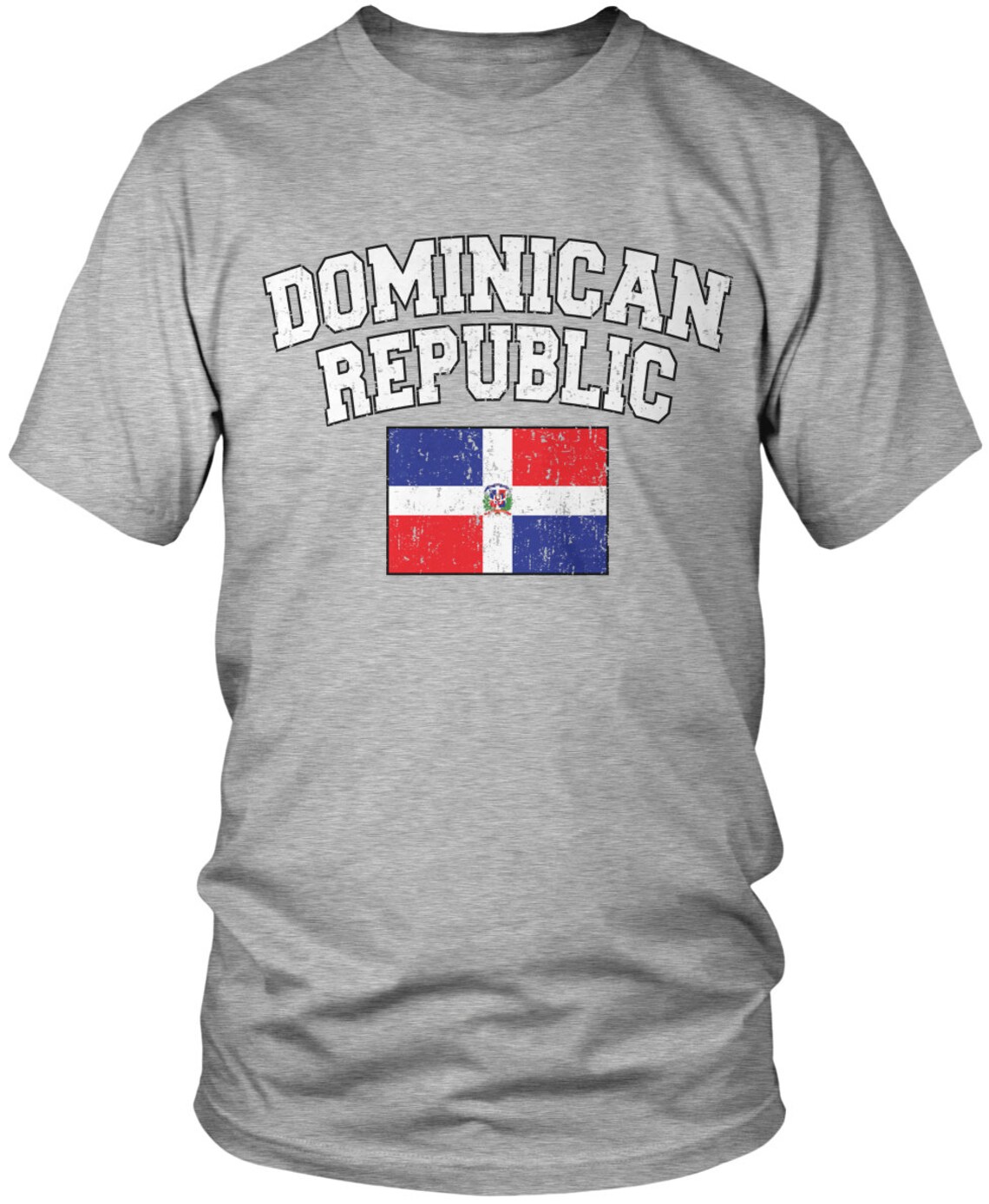 Dominican Republic Distressed Men's T-shirt Dominican - Etsy