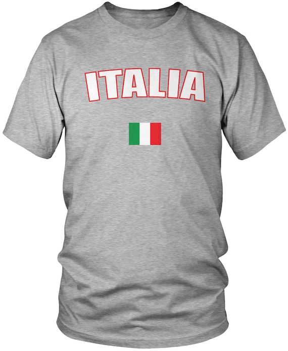 Italy Country Flag Men's T-shirt Italian Pride Italia - Etsy