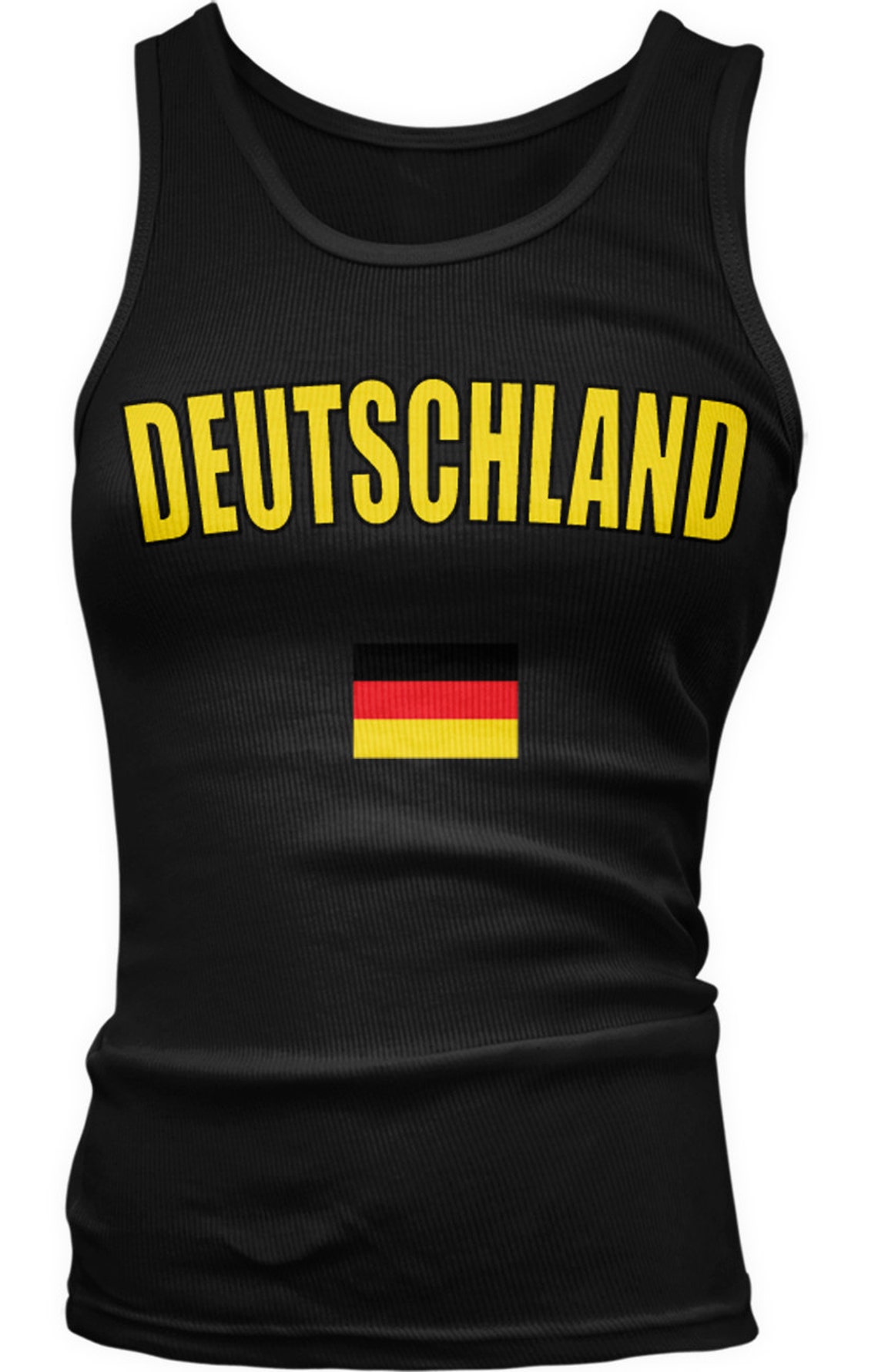 Bold Deutschland Flag Ladies Juniors Tank Top German Flag - Etsy