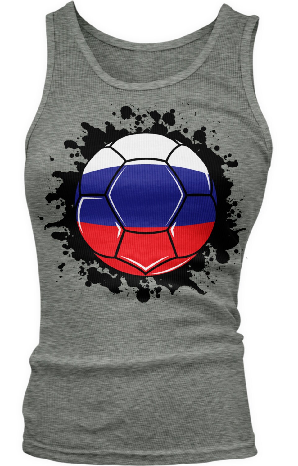 Paint Splatter Russia Soccer Ball Ladies Juniors Tank Top - Etsy