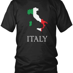 Italy Country Flag the Boot Men's T-shirt, Italian Pride, Italia ...