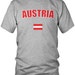 Bold Austria Country Flag Men's T-shirt Austrian Pride - Etsy