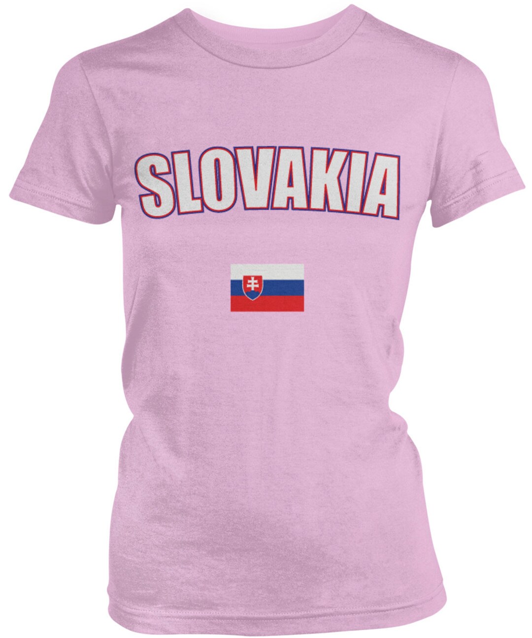 Slovakia Ladies Juniors T-shirt Slovak Republic Slovak - Etsy