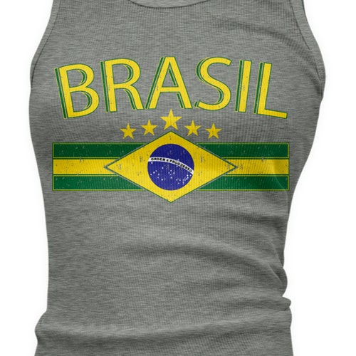 Brasil Brazil Tank Top Shirt - Etsy