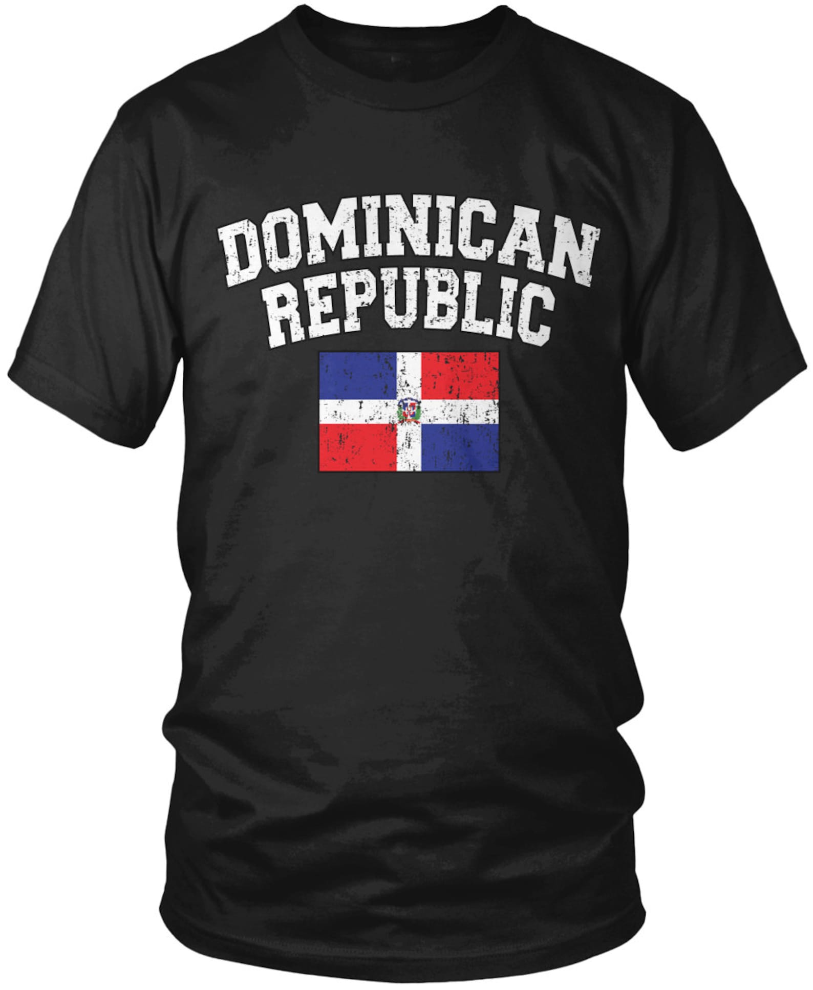 Dominican Republic Distressed Men's T-shirt Dominican - Etsy