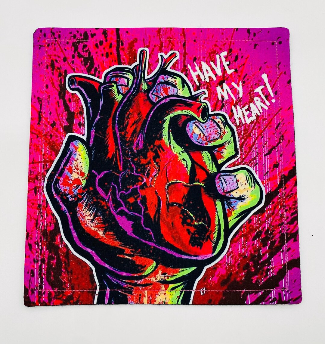 Have My Heart V2. 8x8 Custom Hank With Red Flannel Backing - Etsy