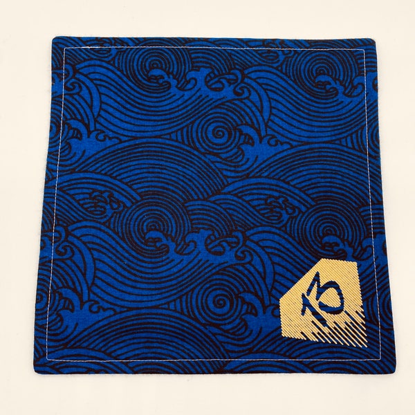 Wave Pocket Square - Etsy
