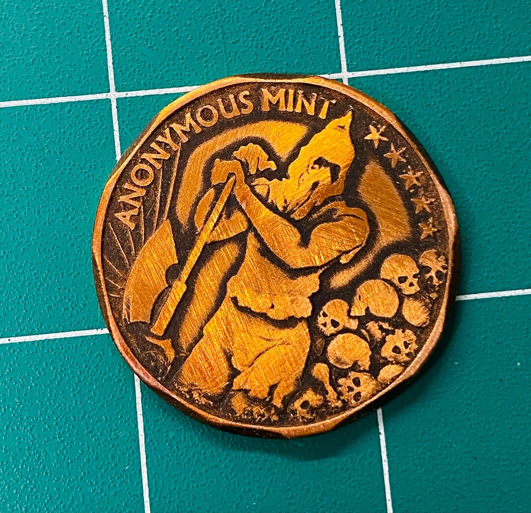 Executioner Copper Doubloon. 1.5 Inch - Etsy