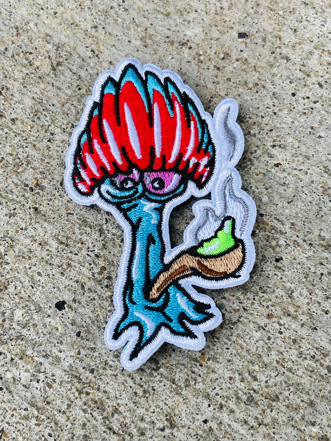 Sherm the Shroom 420 Patch Limited to 50. 3 Inch - Etsy