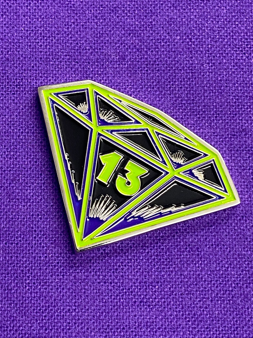 Diamond Token, 1.75 Inch, Enamel EDC Coin - Etsy