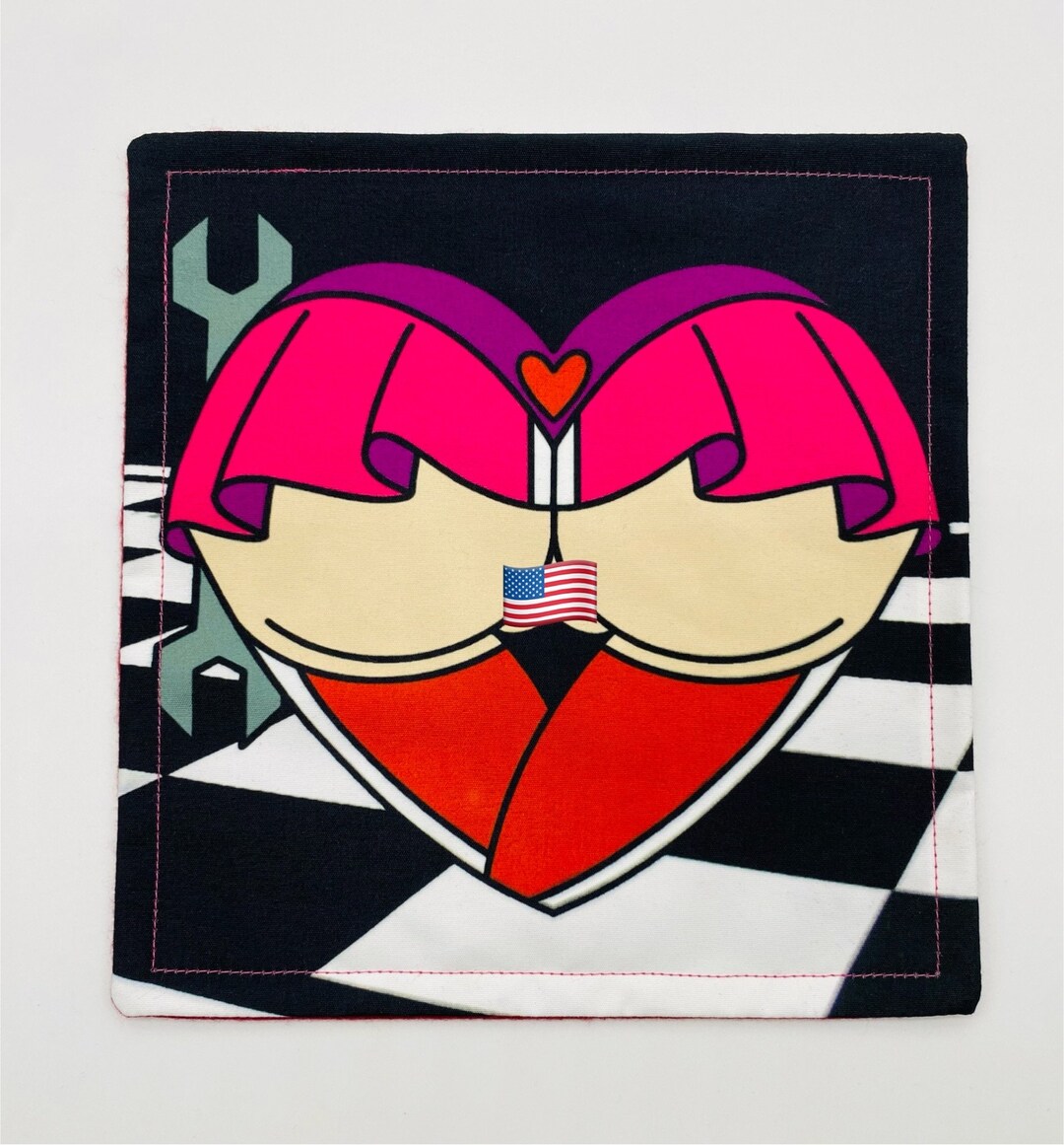 Pit Crew Hank 8x8 EDC Hank. Red - Etsy