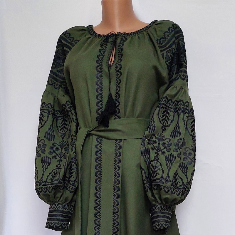 Ukrainian Embroidery Dress - Etsy