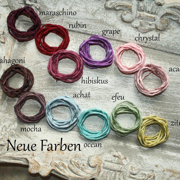 Silk Ribbon Necklace - Etsy