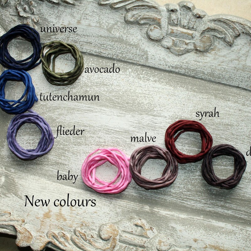 Silk Ribbon Necklace - Etsy