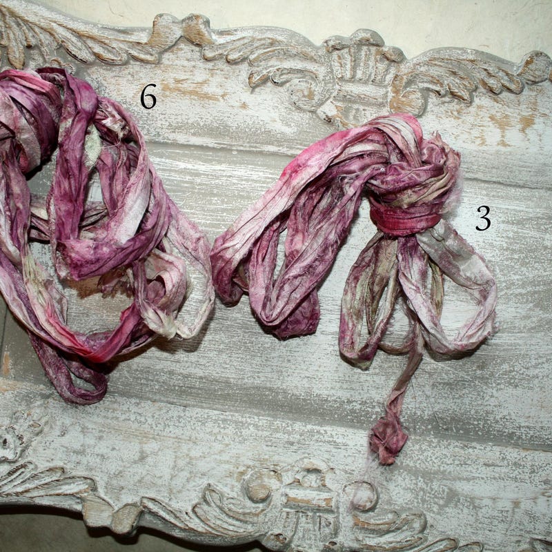 Sari Silk Ribbon - Etsy