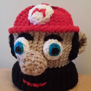 Kids Character Hats Mario Pattern - Etsy