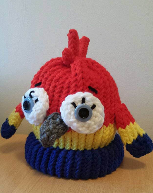 Kids Character Hats Parrot Pattern - Etsy