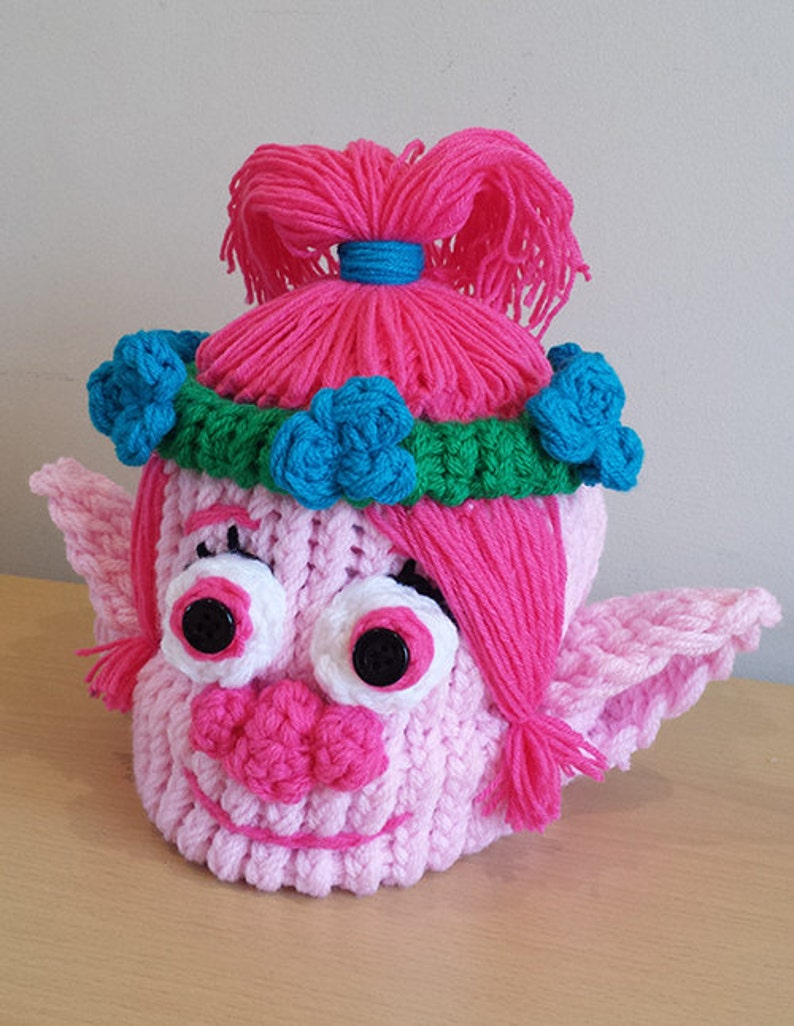 Kids Character Hats Poppy Pattern - Etsy