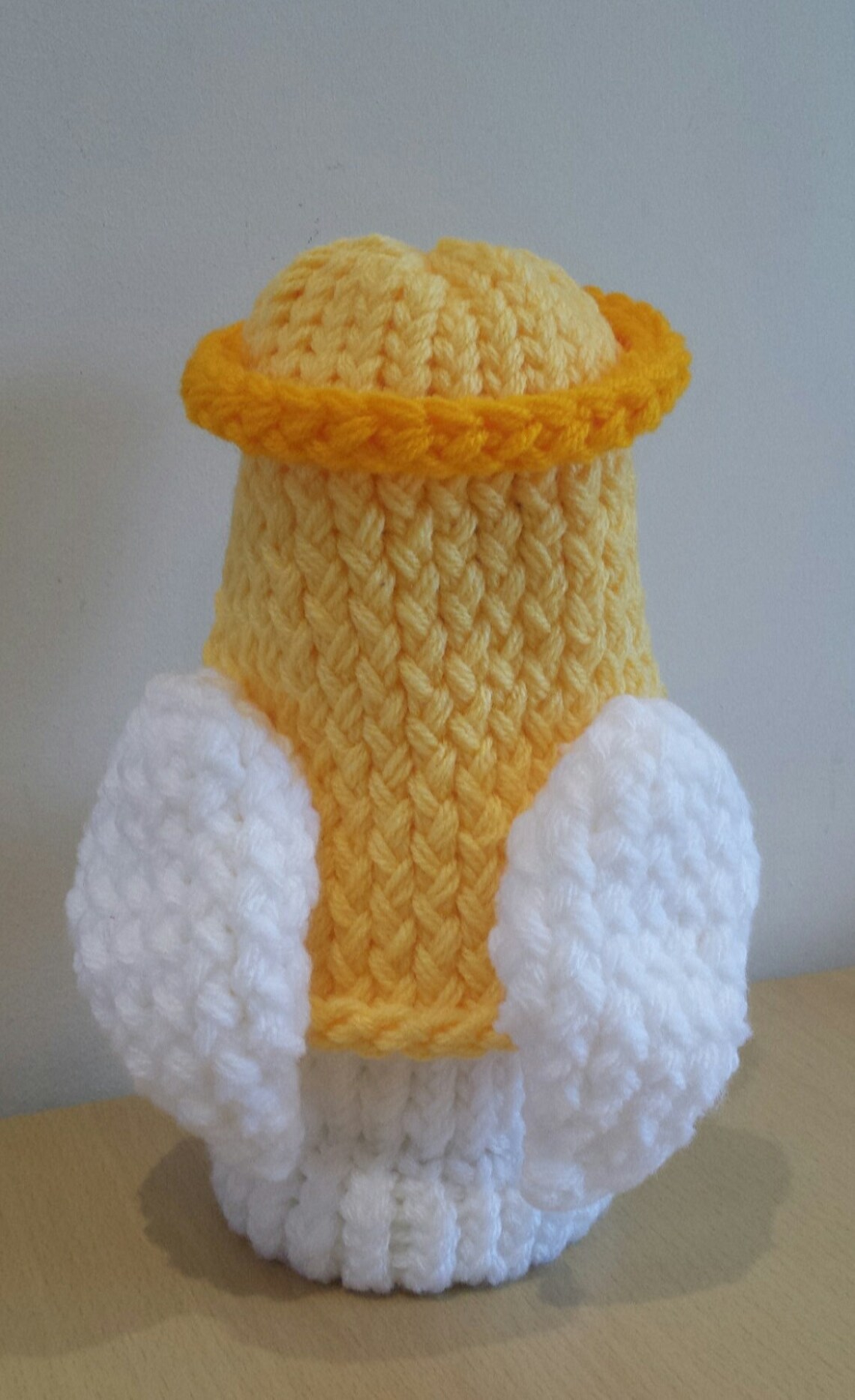 Angel Pattern loom Knit Ornament - Etsy