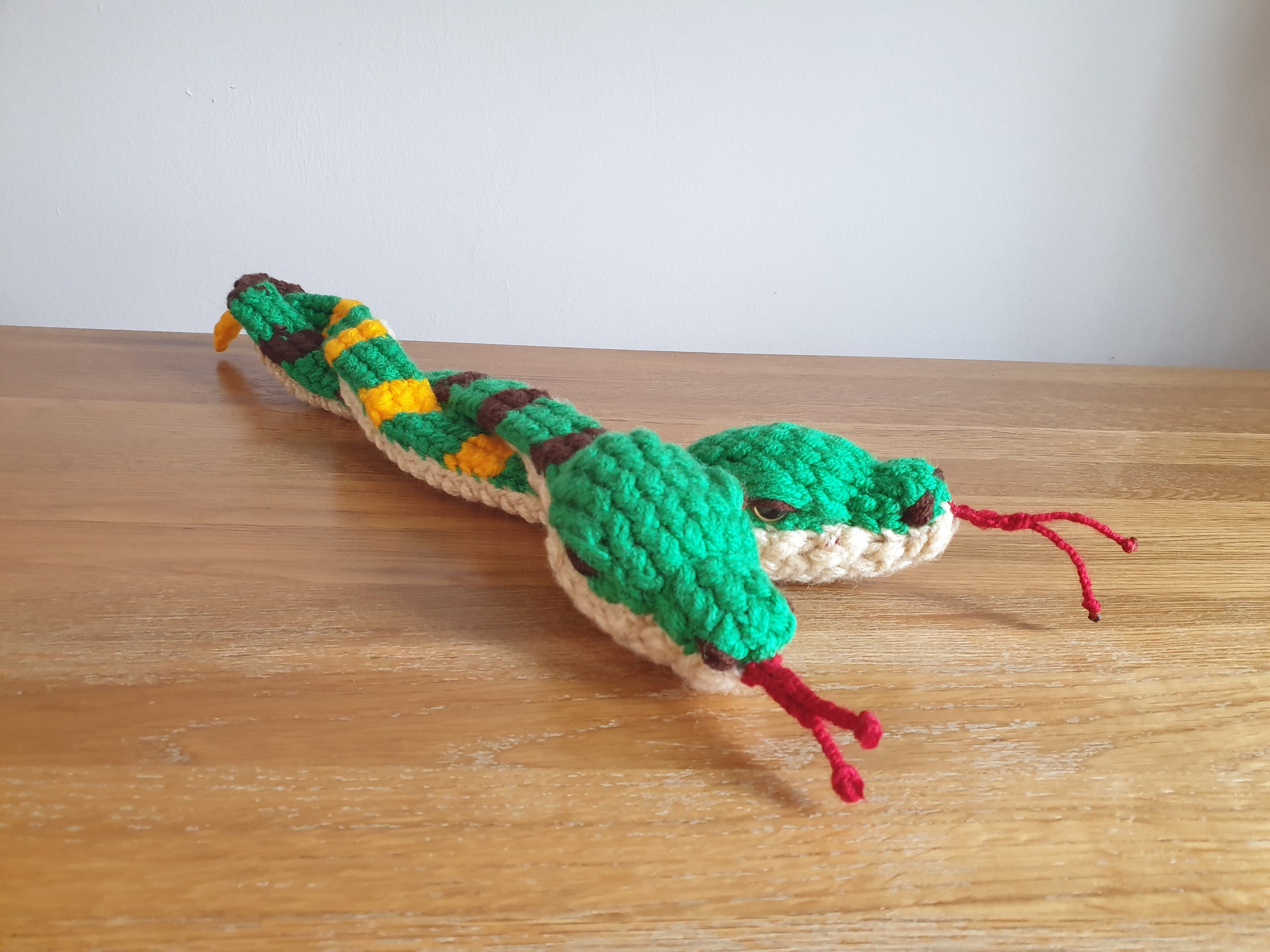 Loom Knit Snake Bookmark Pattern - Etsy