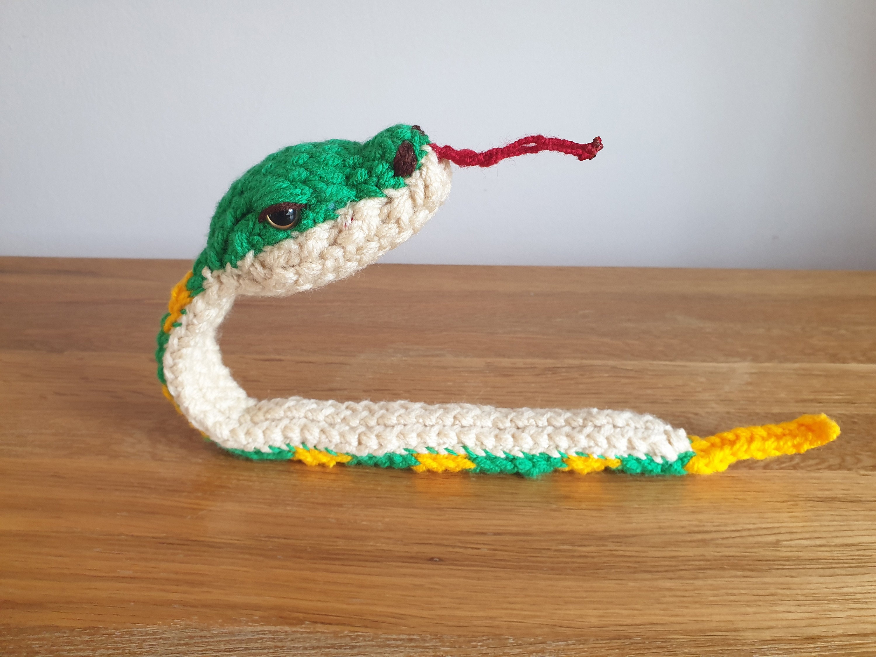 Loom Knit Snake Bookmark Pattern - Etsy