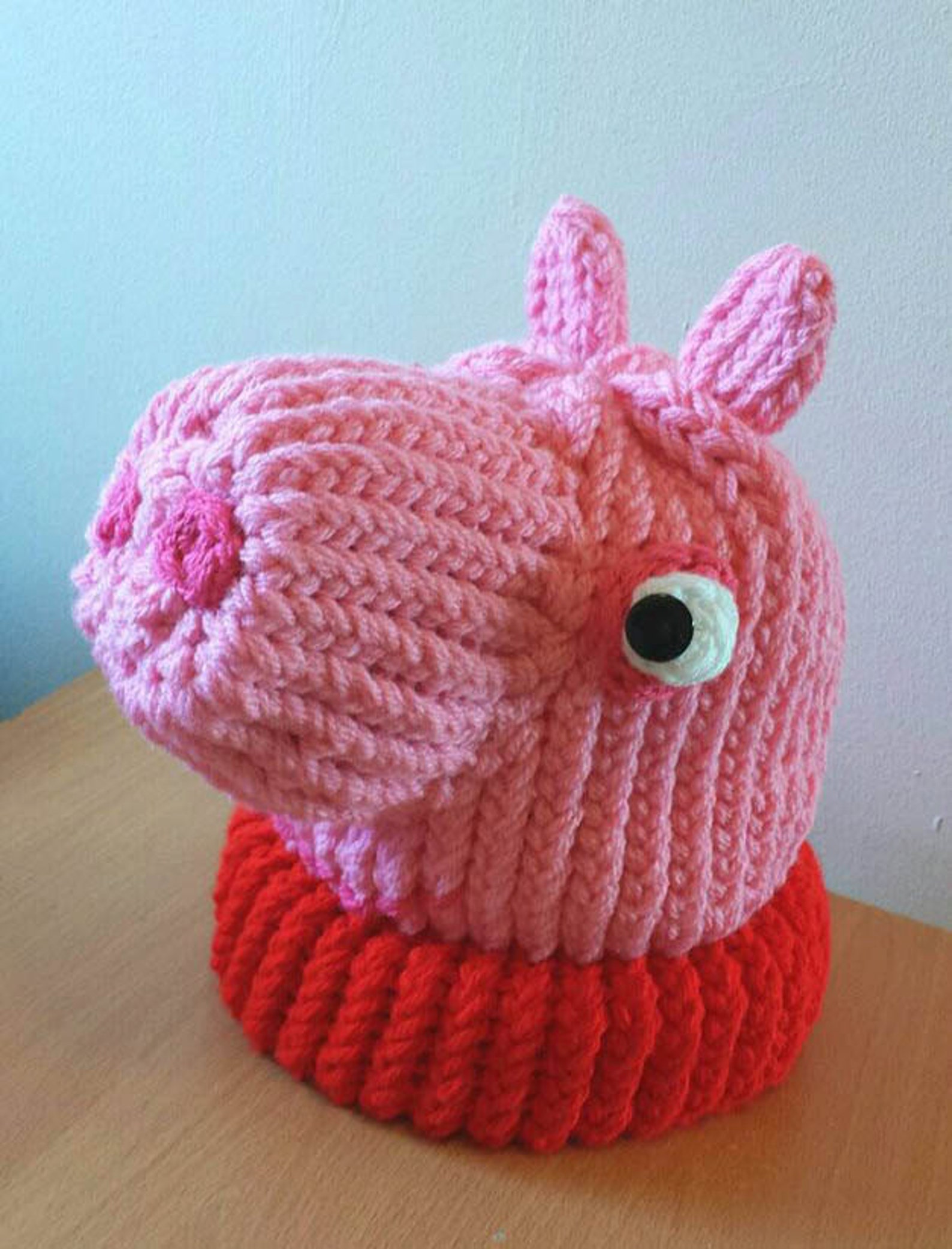 Kids Character Hats Pig Pattern - Etsy