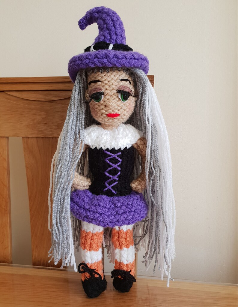 Loom Knit Witch Pattern - Etsy