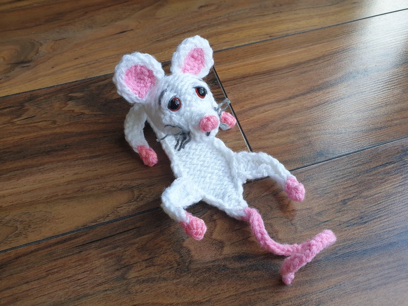 Loom Knit Mouse Bookmark Pattern - Etsy