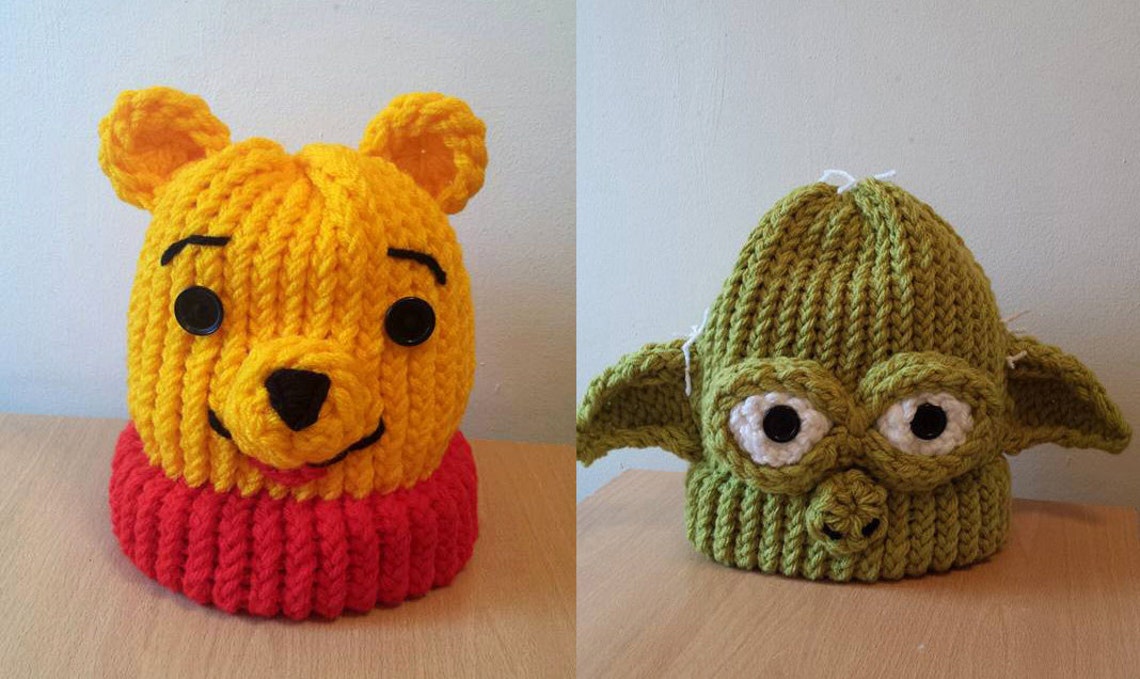 Kids Character Hats Pattern Ebook Part1 50% OFF new | Etsy