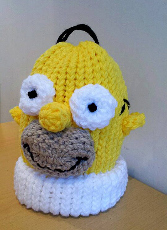 Kids Character Hats Homer Simpson Pattern - Etsy