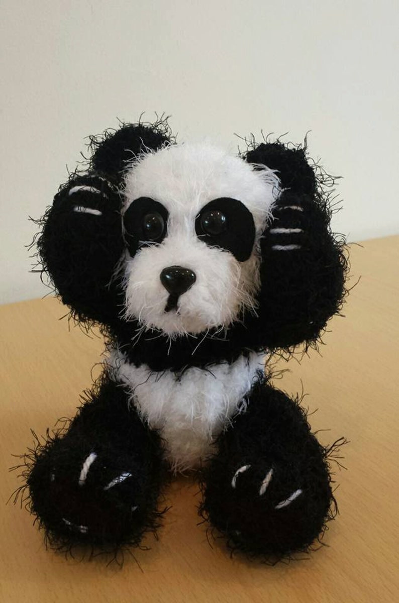 Loom Knit Panda Pattern - Etsy