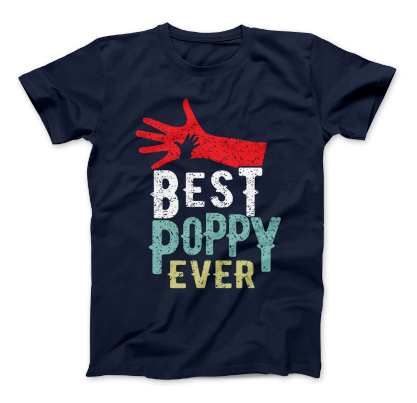 Best Poppy Ever Adult T-shirt Poppy Gift Father's Day - Etsy