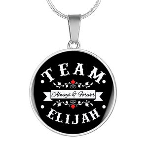 Team Elijah Always & Forever Premium Necklace Elijah | Etsy