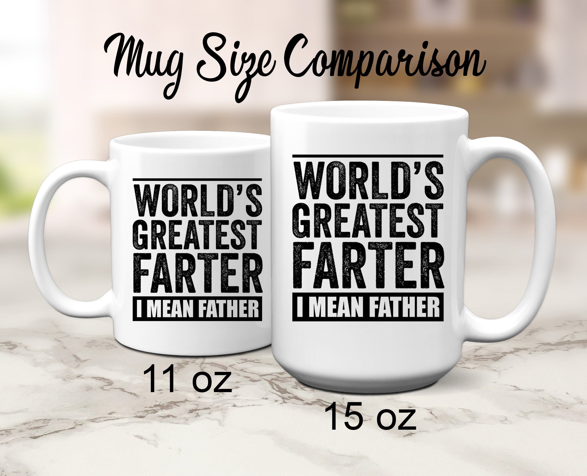 World's Greatest Farter Mug I Mean Father Funny | Etsy