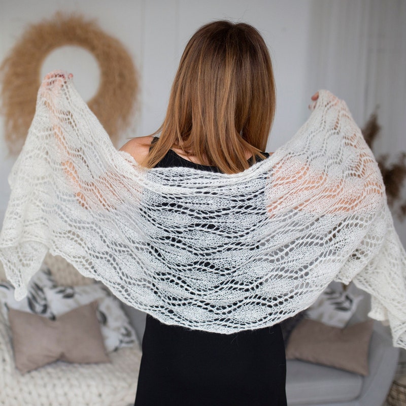 Mohair Shawl - Etsy