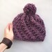 Twist Top Touque PDF Pattern // Chunky // Knit // Pompom - Etsy Canada