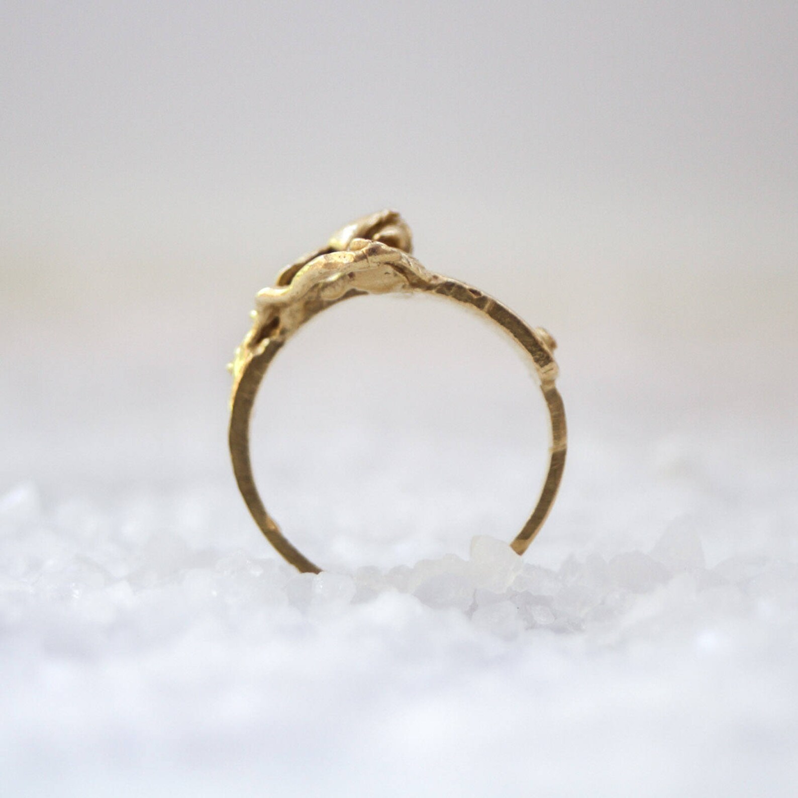 Personalized Gold Ring Inscription Ring Rose Ring Love - Etsy