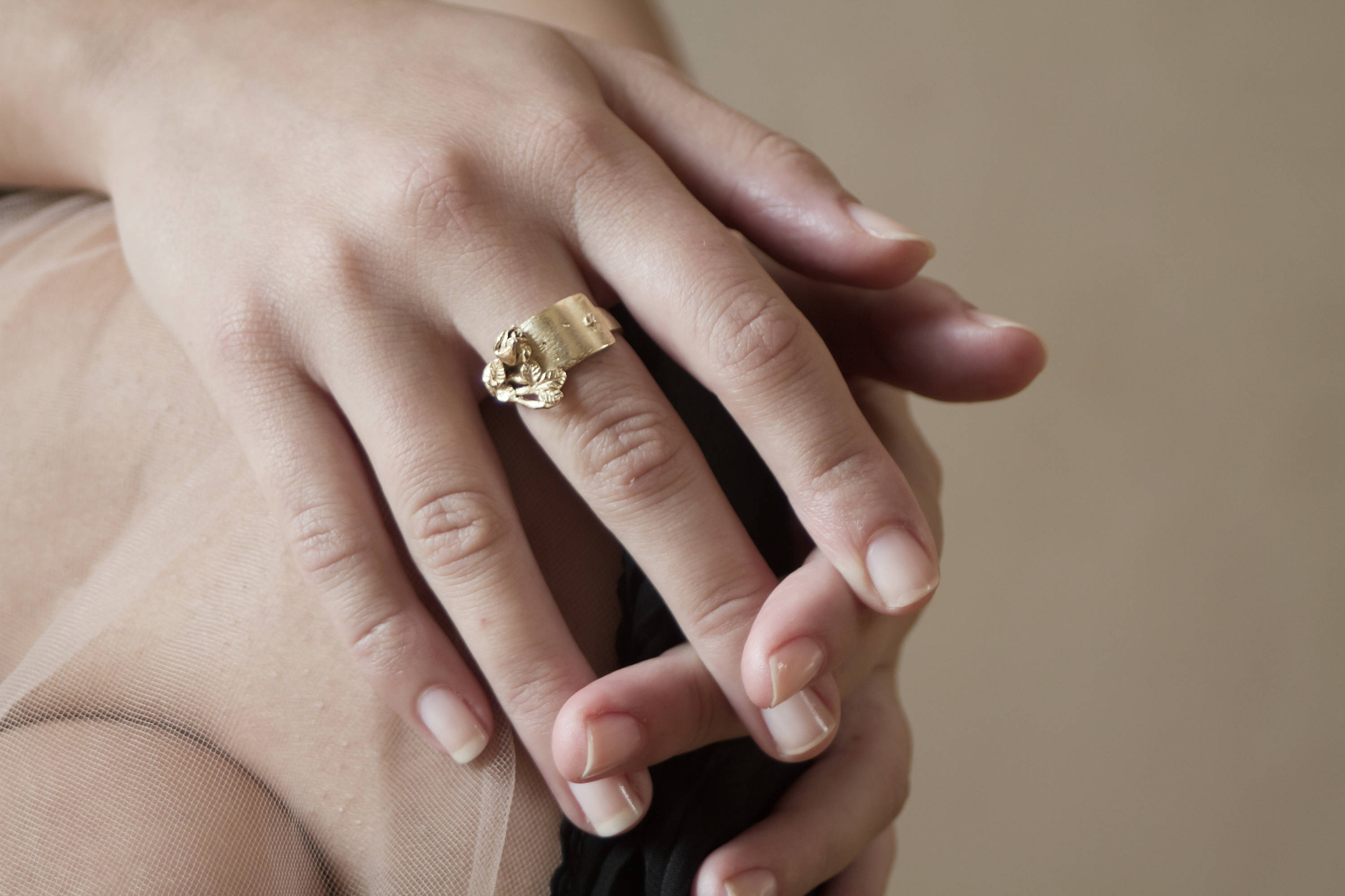 Personalized Gold Ring Inscription Ring Rose Ring Love - Etsy