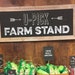 Chalkboard Farm Stand Signs // Produce Stand Sign - Etsy