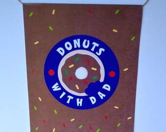 Donuts With Dad Sign - Etsy